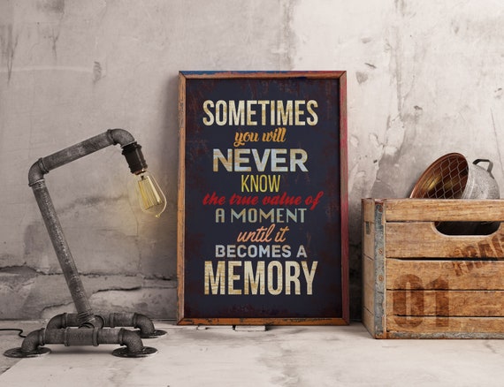 Modern Quote Poster Quote Poster Design - Etsy