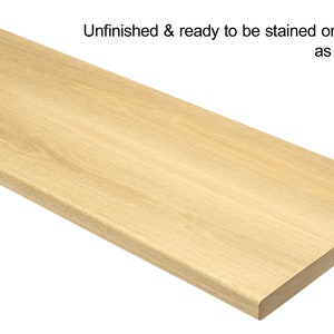 White Oak Builder Grade Stair Treads Unfinish Can Be Finished or ...