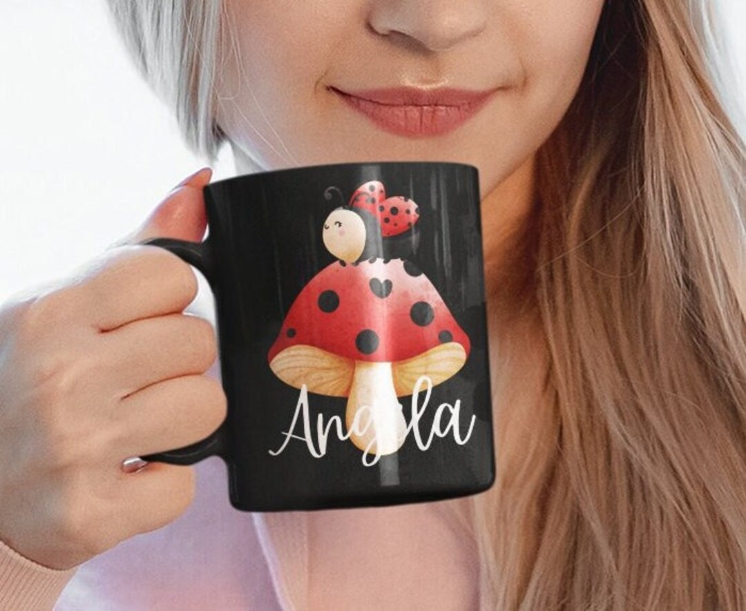 Ladybug Mug Personalized Mug Ladybug Gift Custom Mug - Etsy