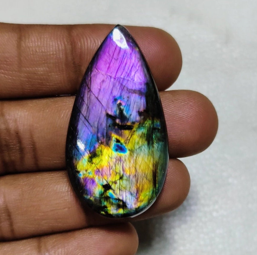 Unique Quality Purple Spectrolite Labradorite Cabochon Size 43226mm ...