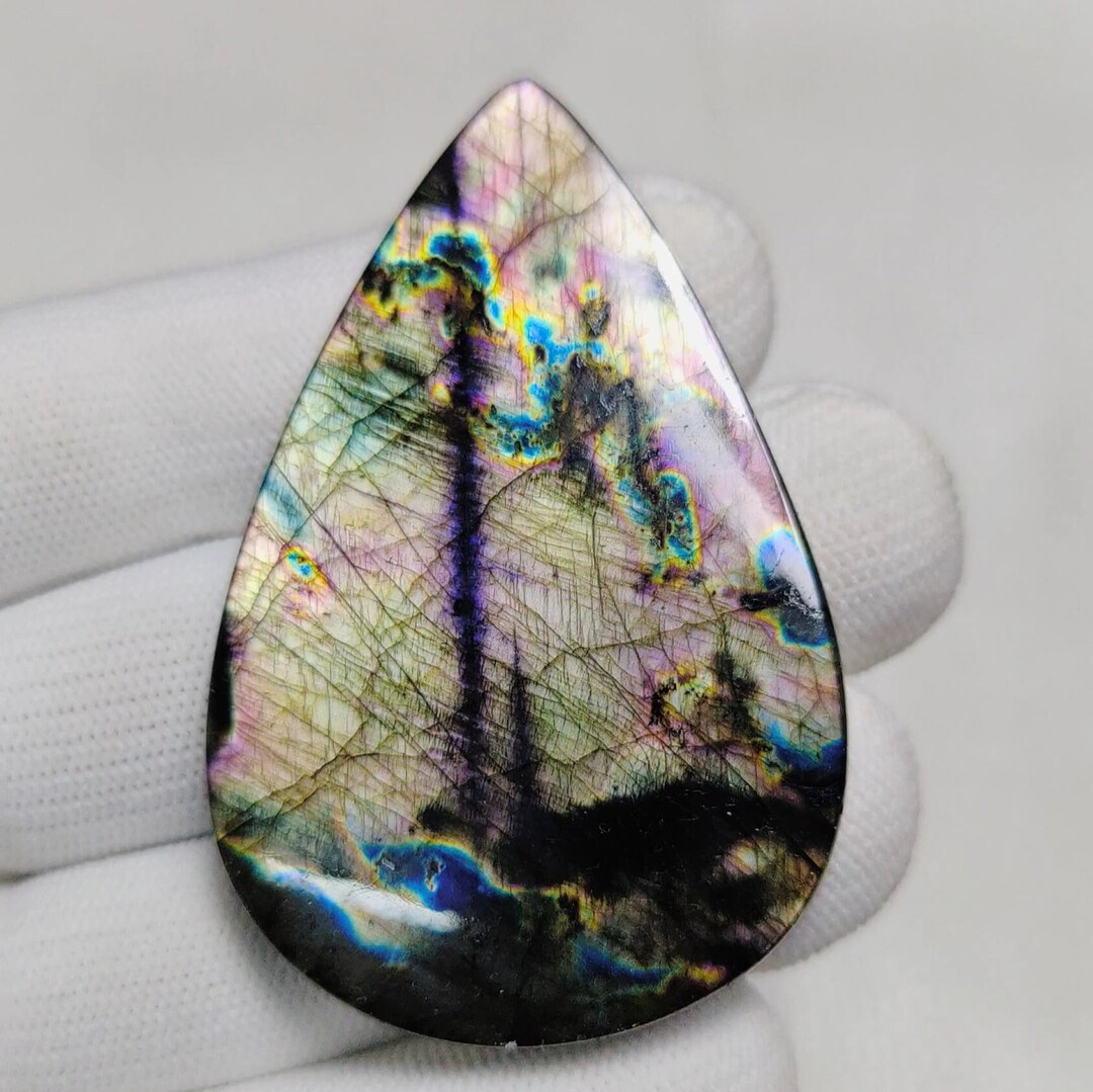 Beautiful Quality Multi Spectrolite Labradorite Cabochon Multi Natural ...