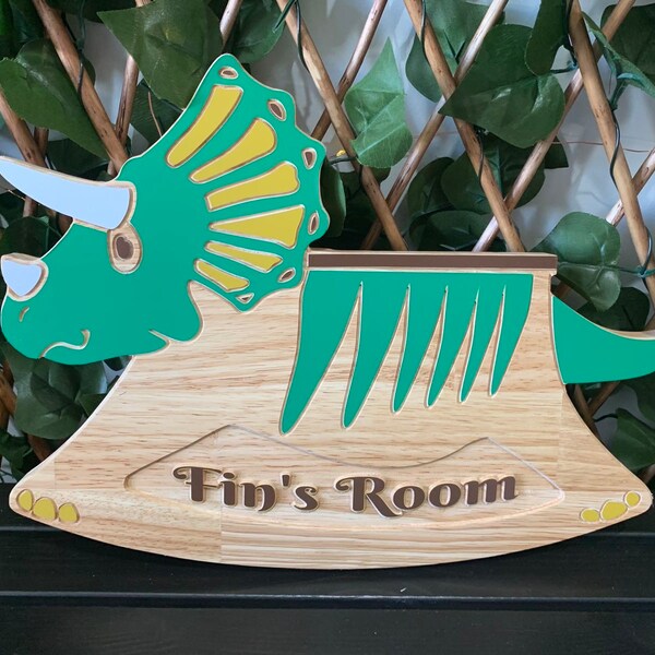 Rocking Dinosaur Etsy