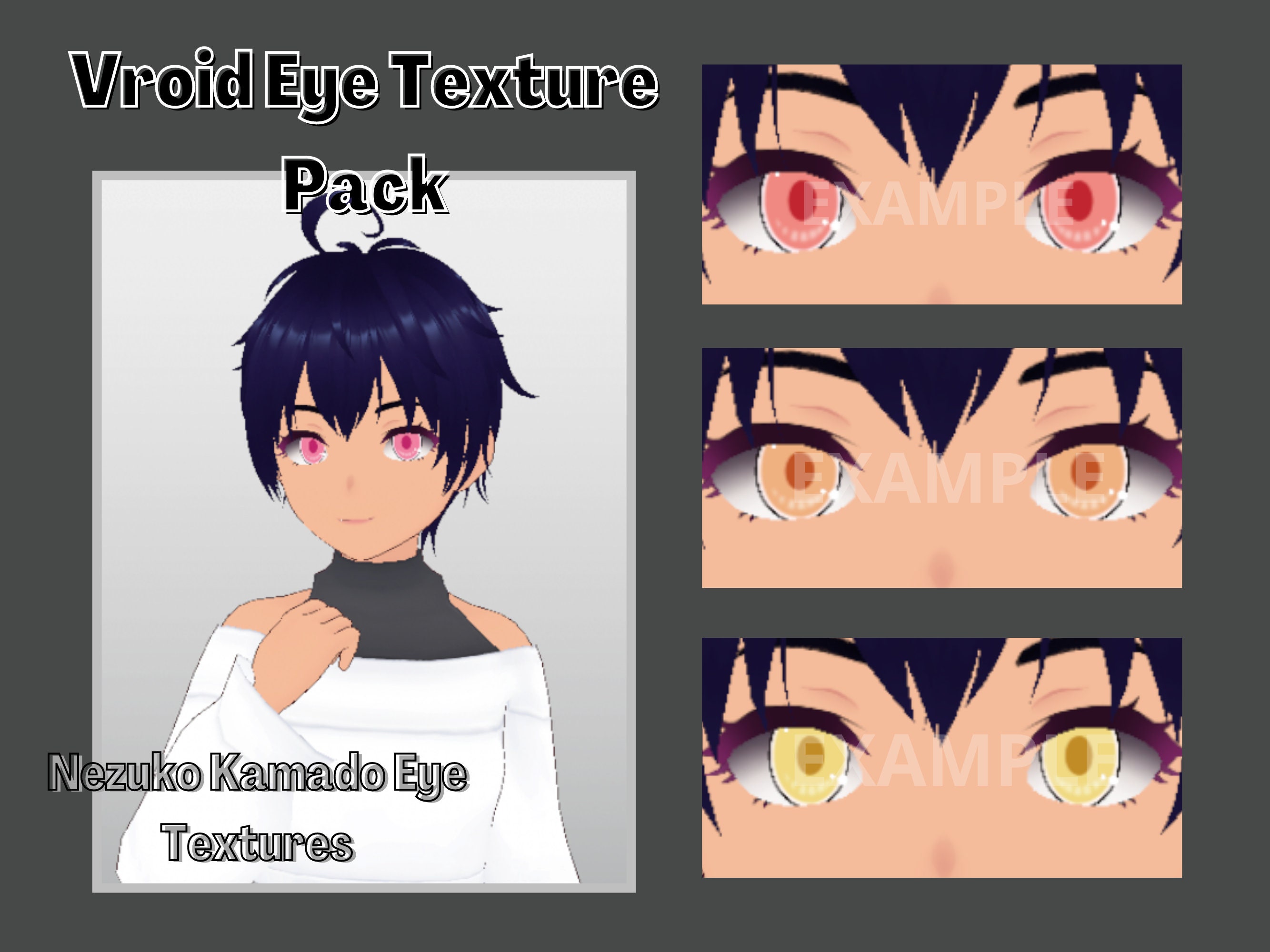 17 Pairs Vtuber Oni Girl Eye Textures for Vroid Studio Anime - Etsy Canada