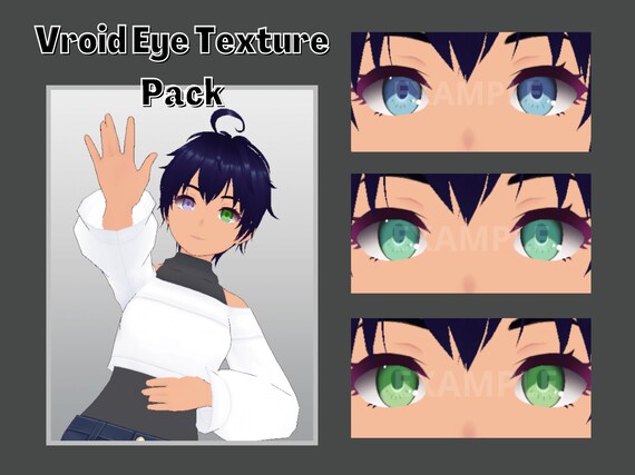 18 Pairs Vtuber Eyes for Vroid Studio Adventurers' Theme - Etsy Denmark
