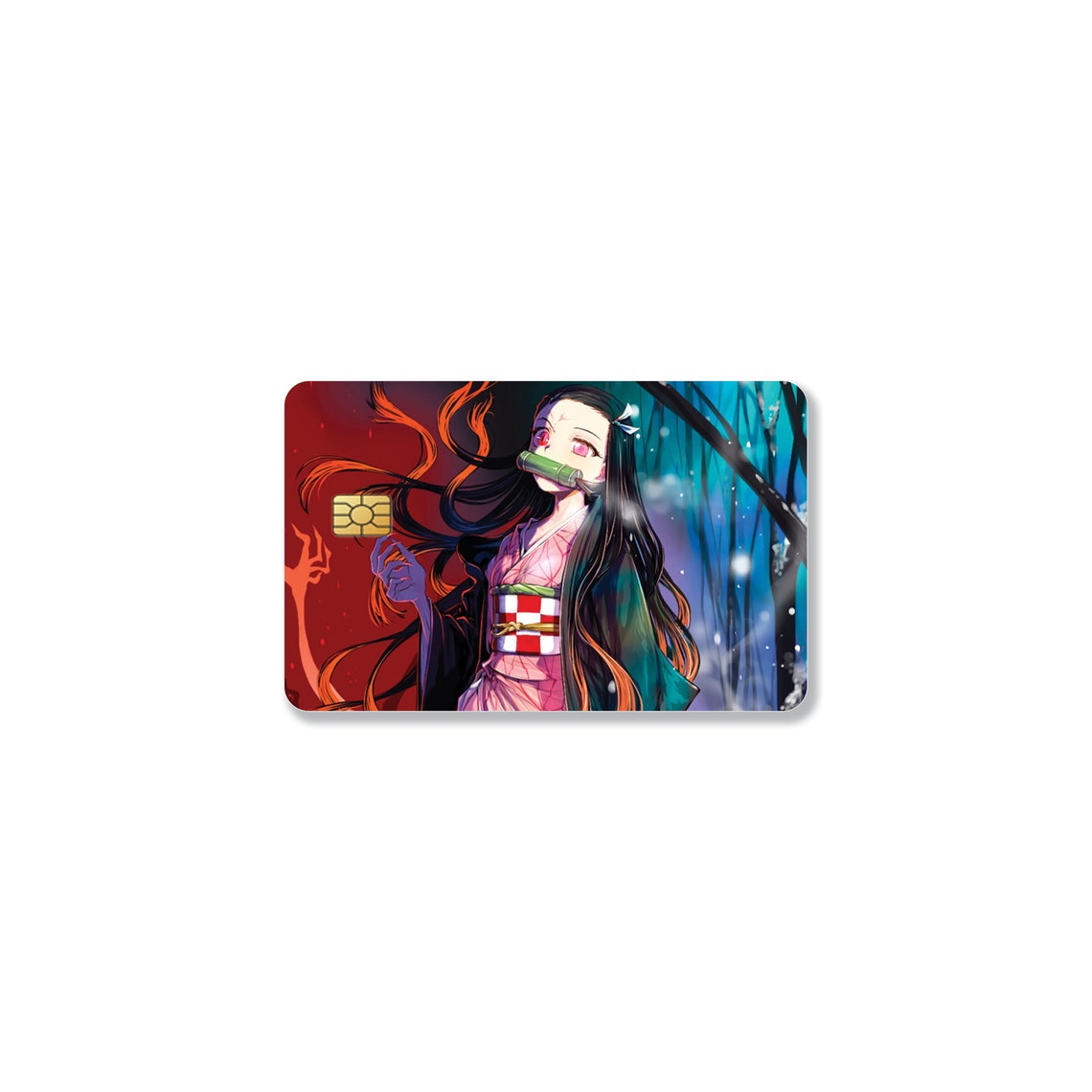 Nezuko Demon Slayer Credit/debit Card Skin Vinyl Sticker | Etsy Nezuko Demon Slayer Credit/debit Card Skin Vinyl Sticker | Etsy