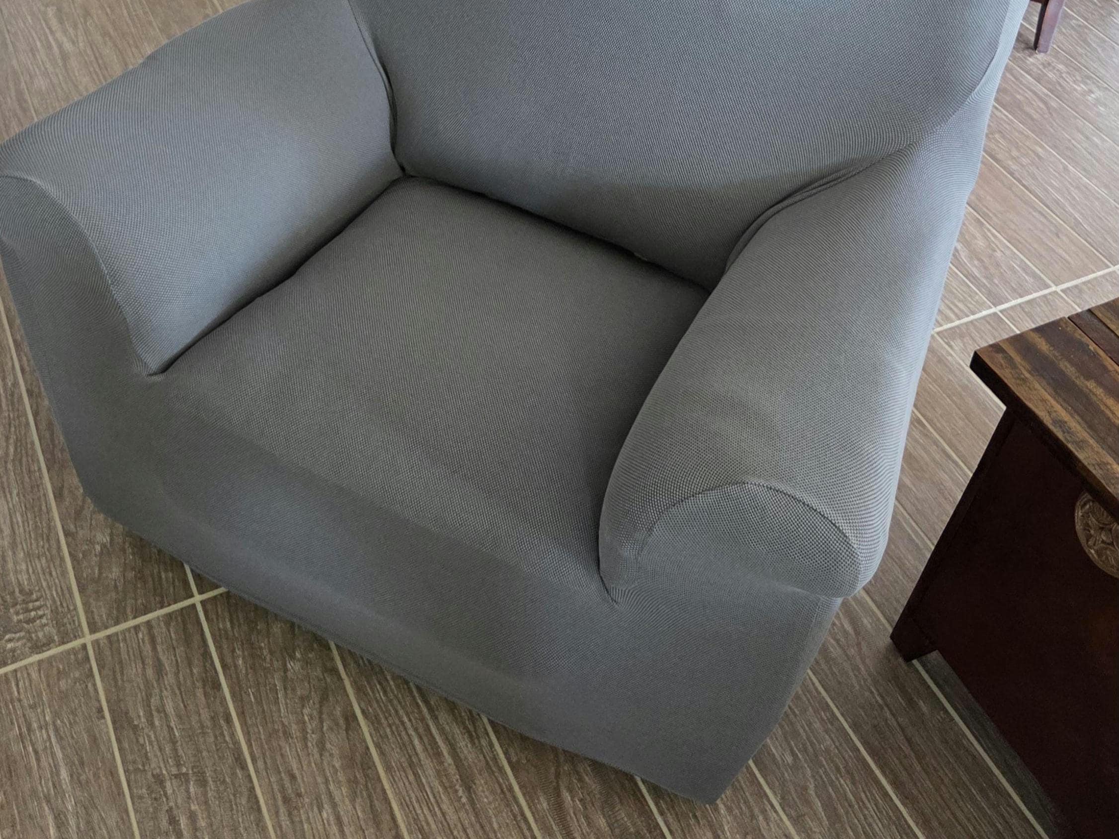 Italian Cotton Stretch Sofa Cover: Farmhouse Style Furniture Slipcover ...