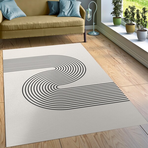 Rectangle Rug - Etsy