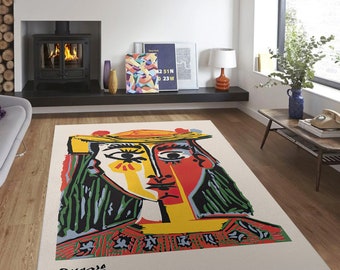 Modern Line Art Rug - Etsy