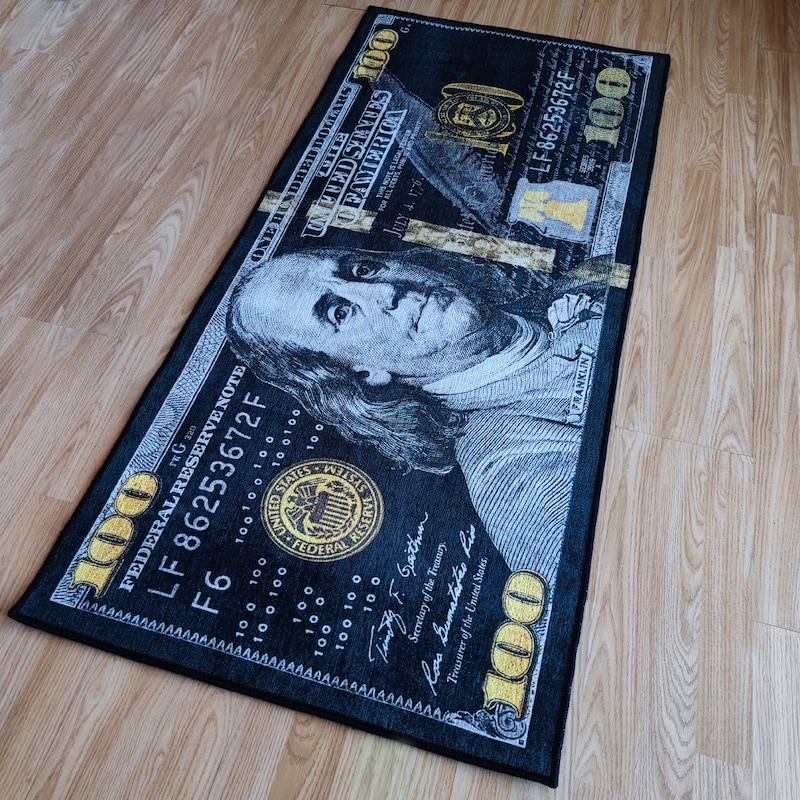 Money Money Rug - Etsy