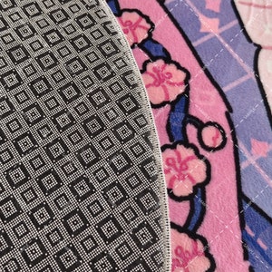 Colorful Mushroom Round Rug, Colorful Round Hippy Carpet for Bedroom ...