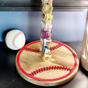 Personalized Baseball Ring Display Championship Ring Stand Sports ...
