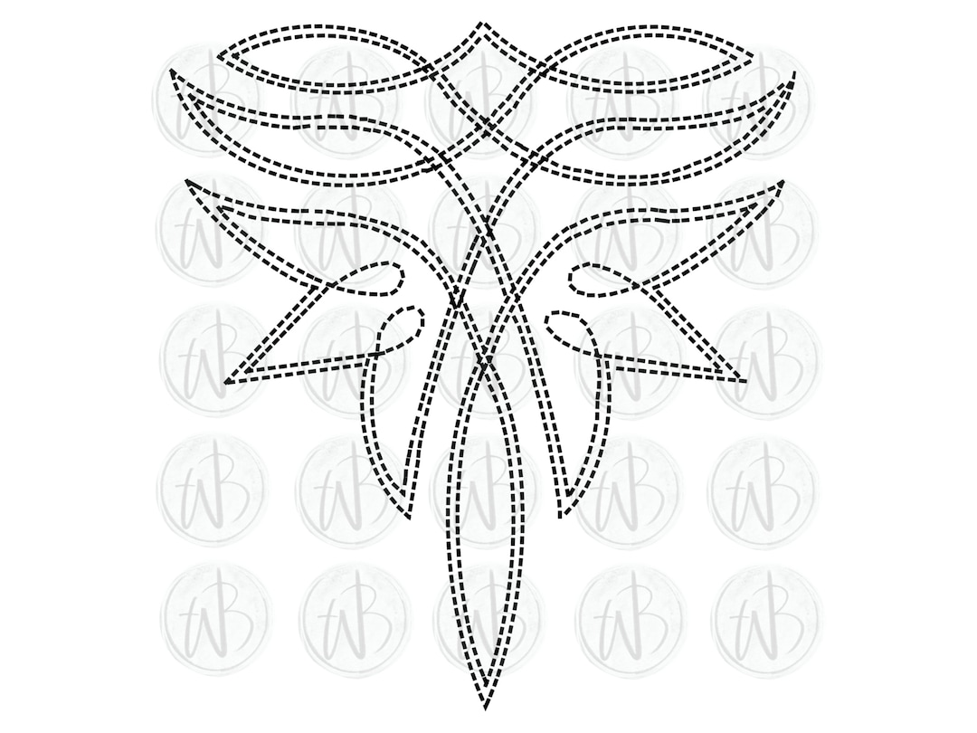 Boot Stitch PNG Cowboy Boot Design Boot Stitch Wester Stitch - Etsy