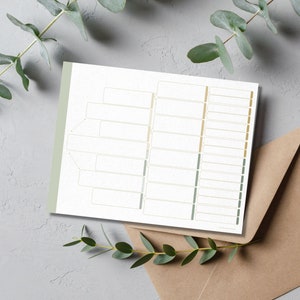 Printable Color-coded Family Tree Template Bundle With 5 Generations ...