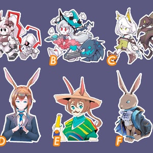 Arknights Sticker Collection by R0d_mp - Etsy