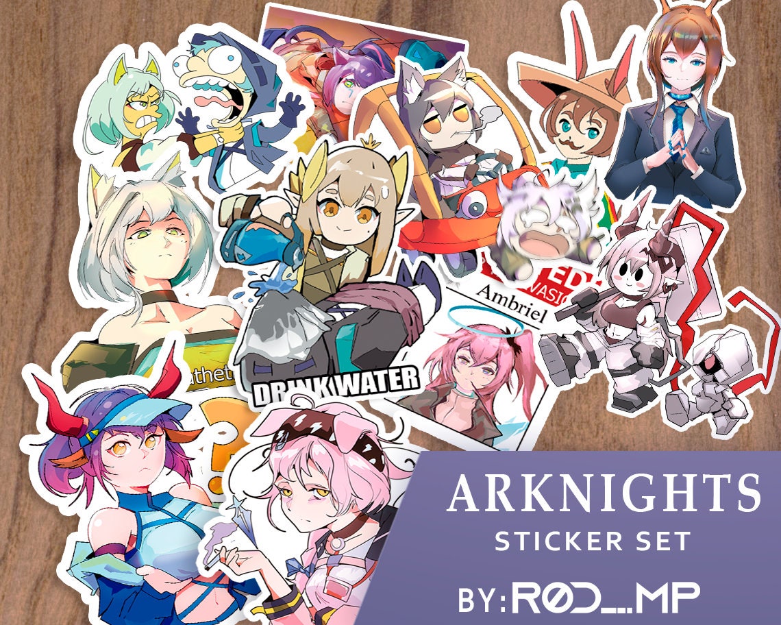 Arknights Sticker Collection by R0d_mp - Etsy