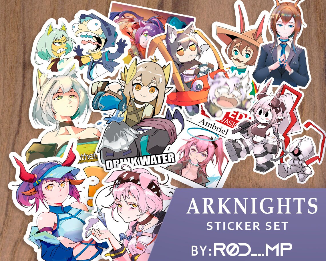 Arknights Sticker Collection by R0d_mp - Etsy