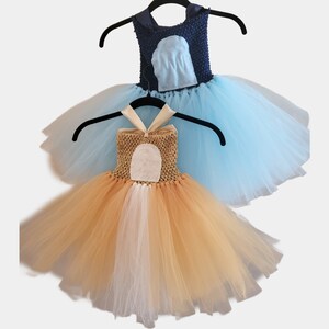 Bluey Halloween Costume, Bluey Tutu Dress, Halloween Costume, Tulle ...