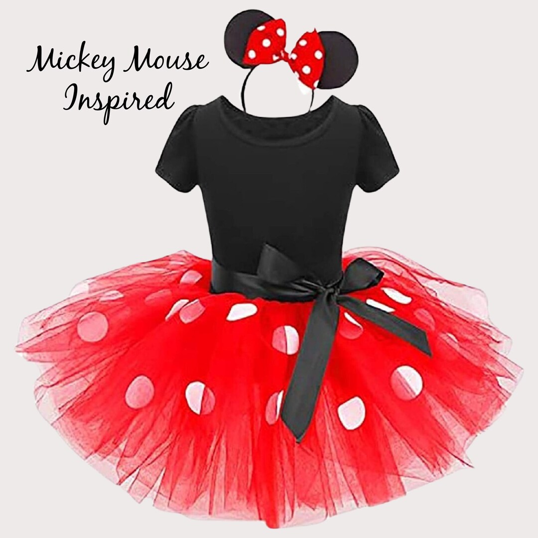 Mickey Tutu, Mickey Mouse Inspired Tutu, Halloween Costume, Disney ...