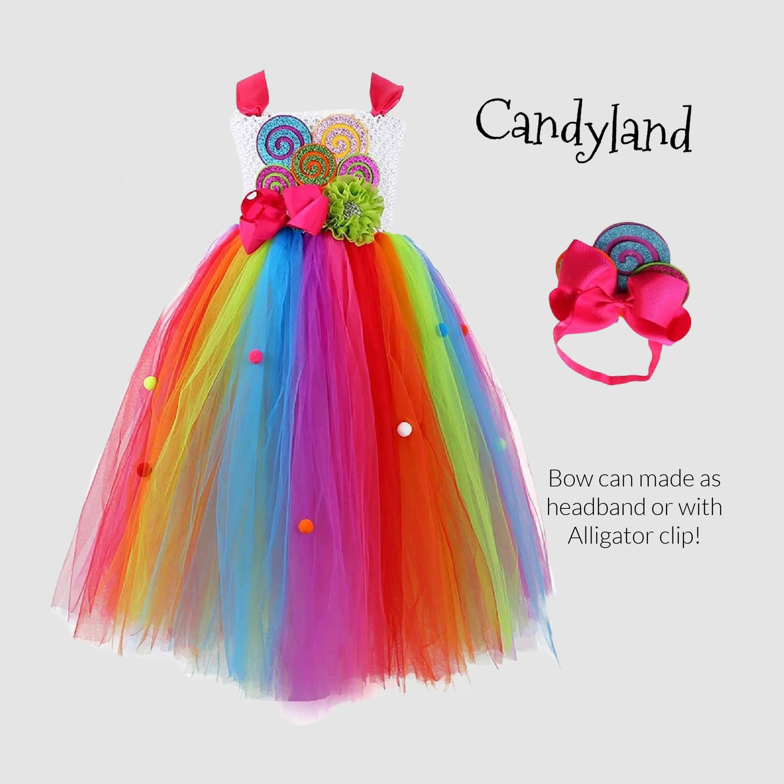 Candyland Halloween Costume/ Candy Inspired Tutu Dress/ - Etsy