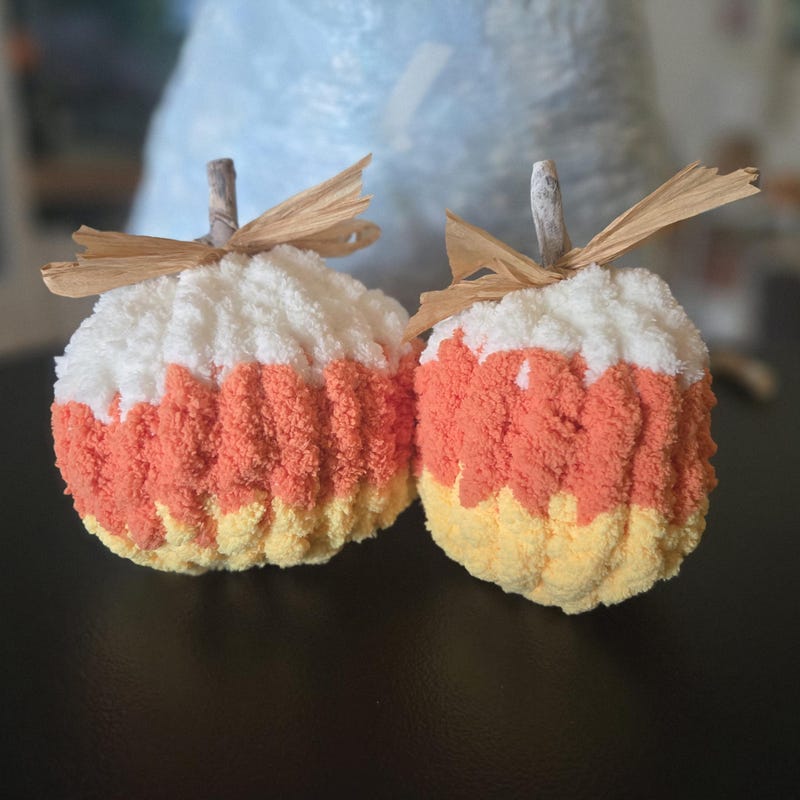 Chunky Yarn Pumpkin - Etsy