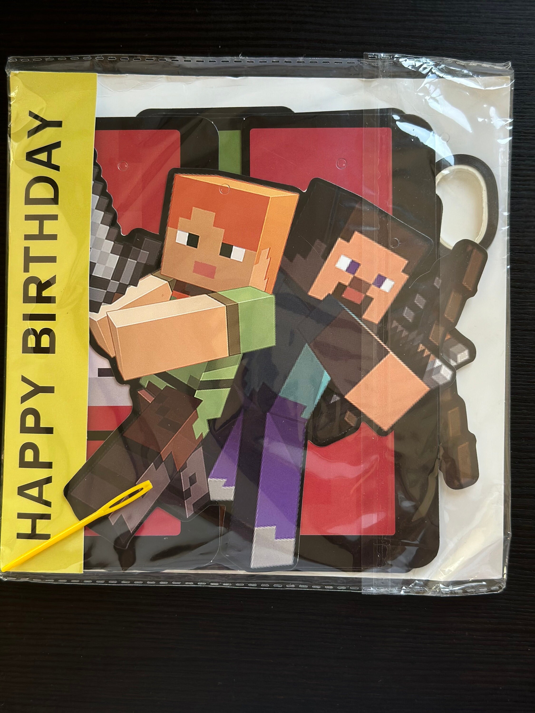 Pixel Birthday Party Supplies Decorations Favors Kit for Kids, Pixel ...