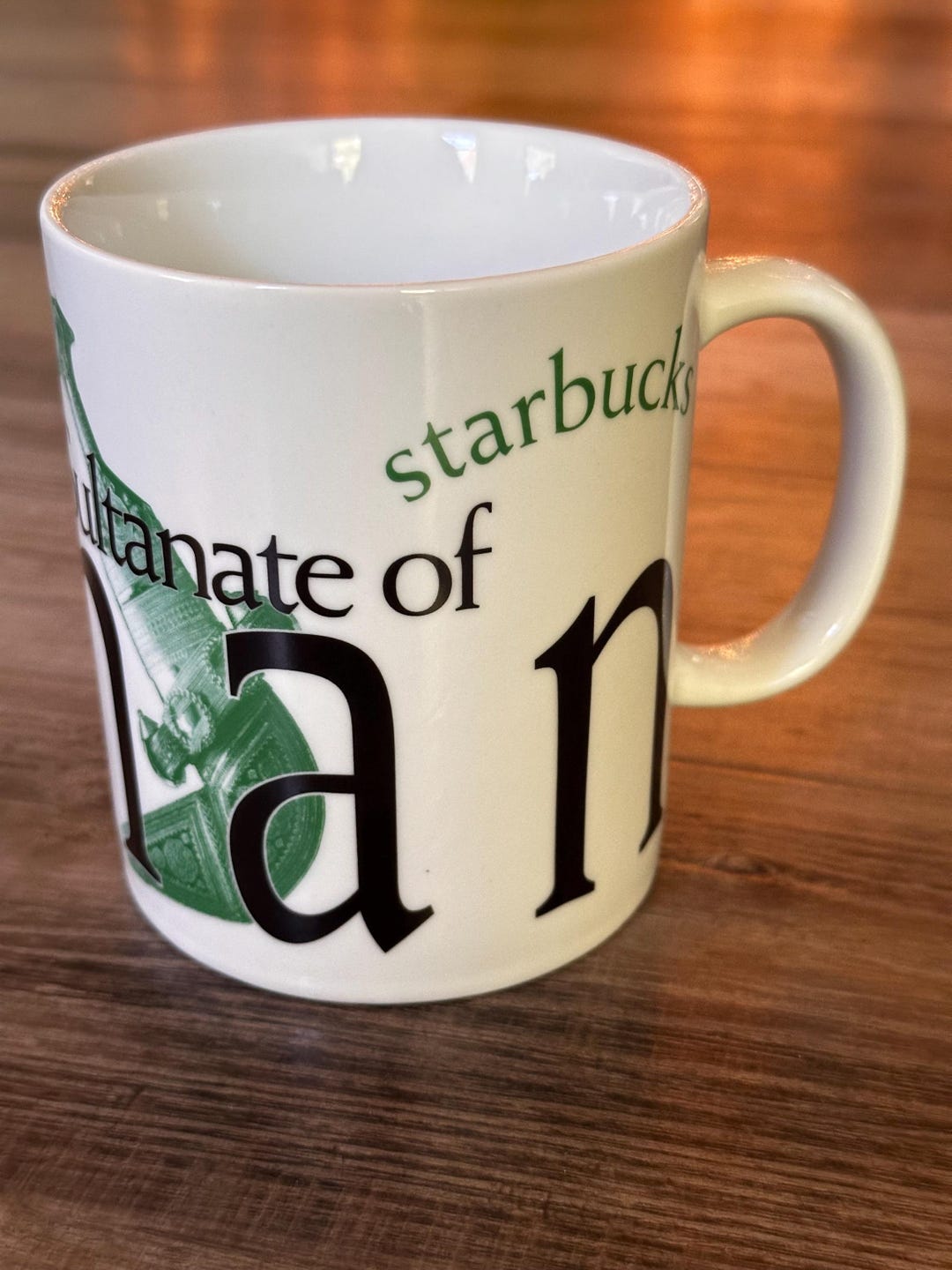 Starbucks City Mugs Sultanate of Oman Starbucks Vintage 2000s ...