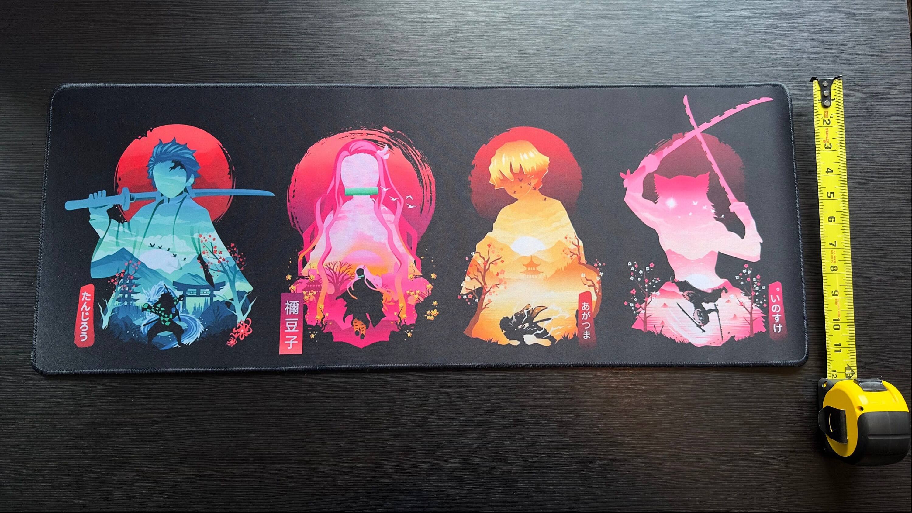 Anime Demon Slayer Mouse Pad Kimetsu No Yaiba Large Extended Gaming ...