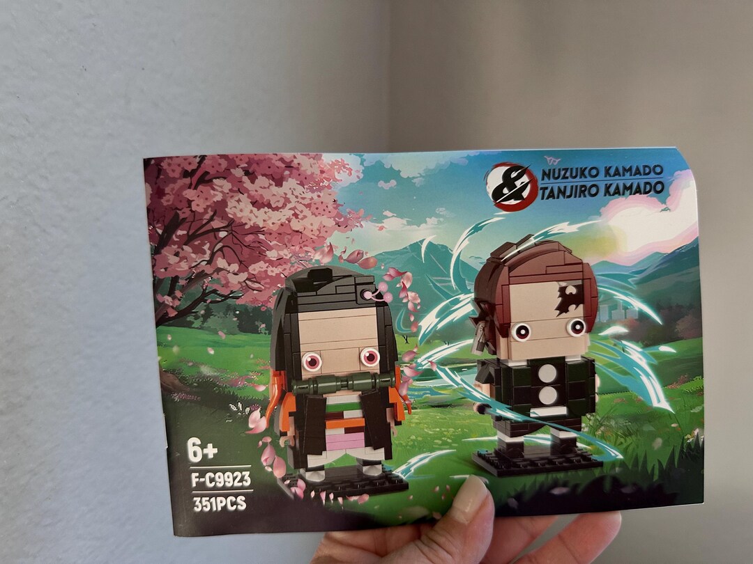 Tanjiro and Nezuko Anime Building Blocks Set – Fun Gift for Fans, Ships ...
