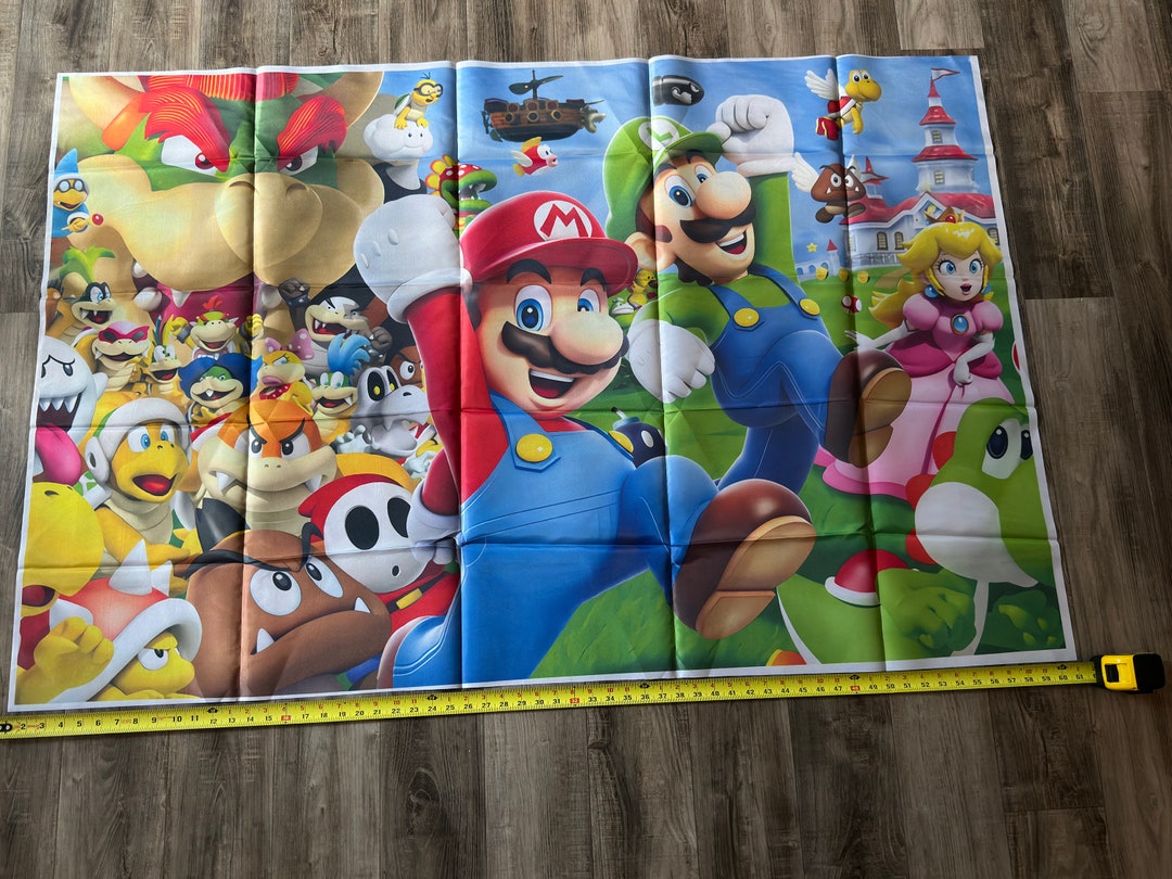 Video Game Backdrop, Game Theme Birthday Supplies Decoration, Vinyl ...