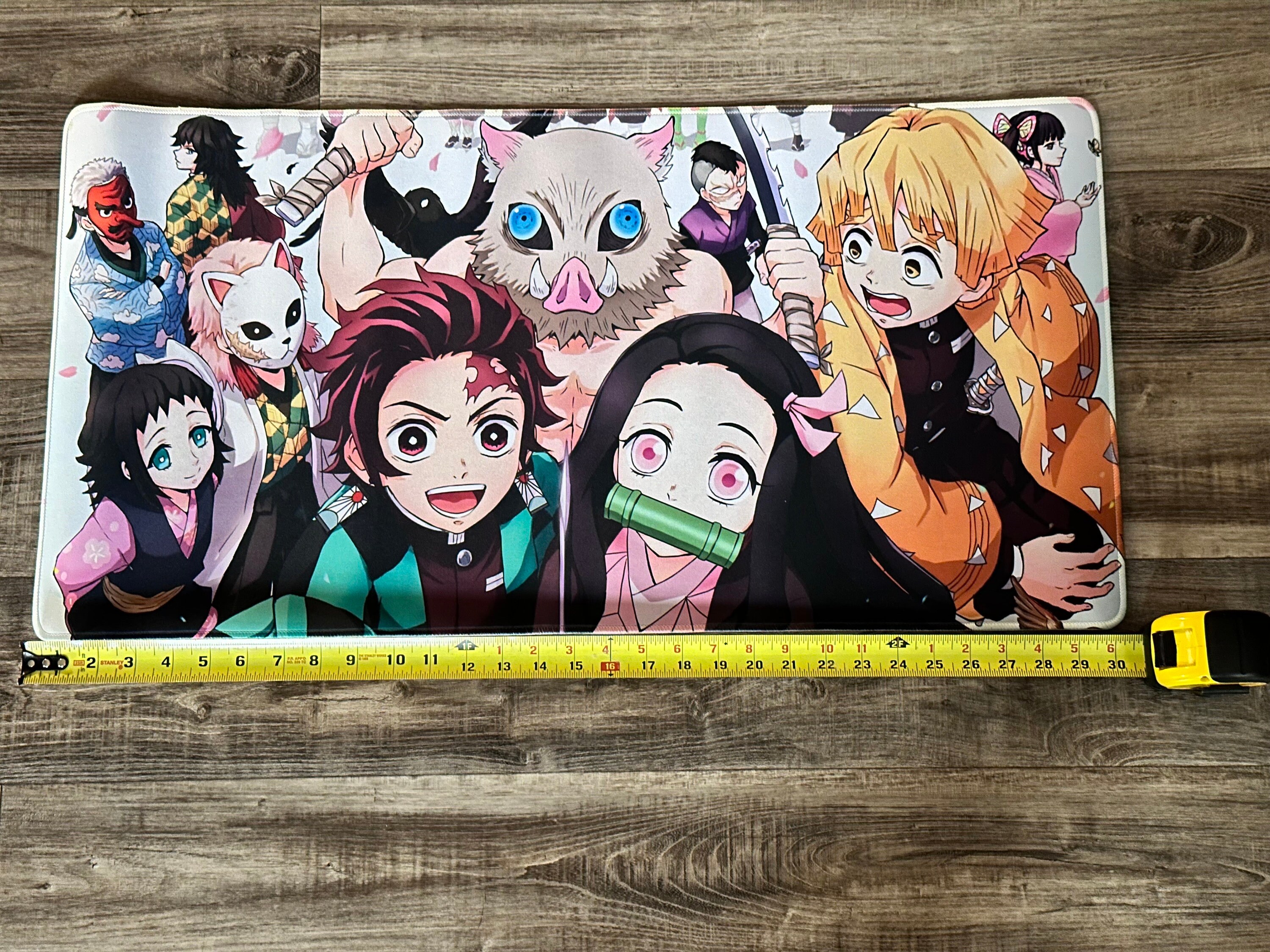 Anime Demon Slayer Mouse Pad Kimetsu No Yaiba Large Extended Gaming ...