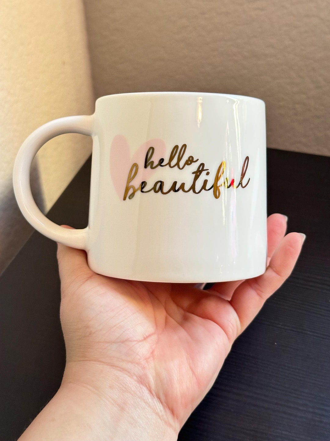 Hello Beautiful Mug, Threshold Coffee Mug Beautiful Porcelain ...