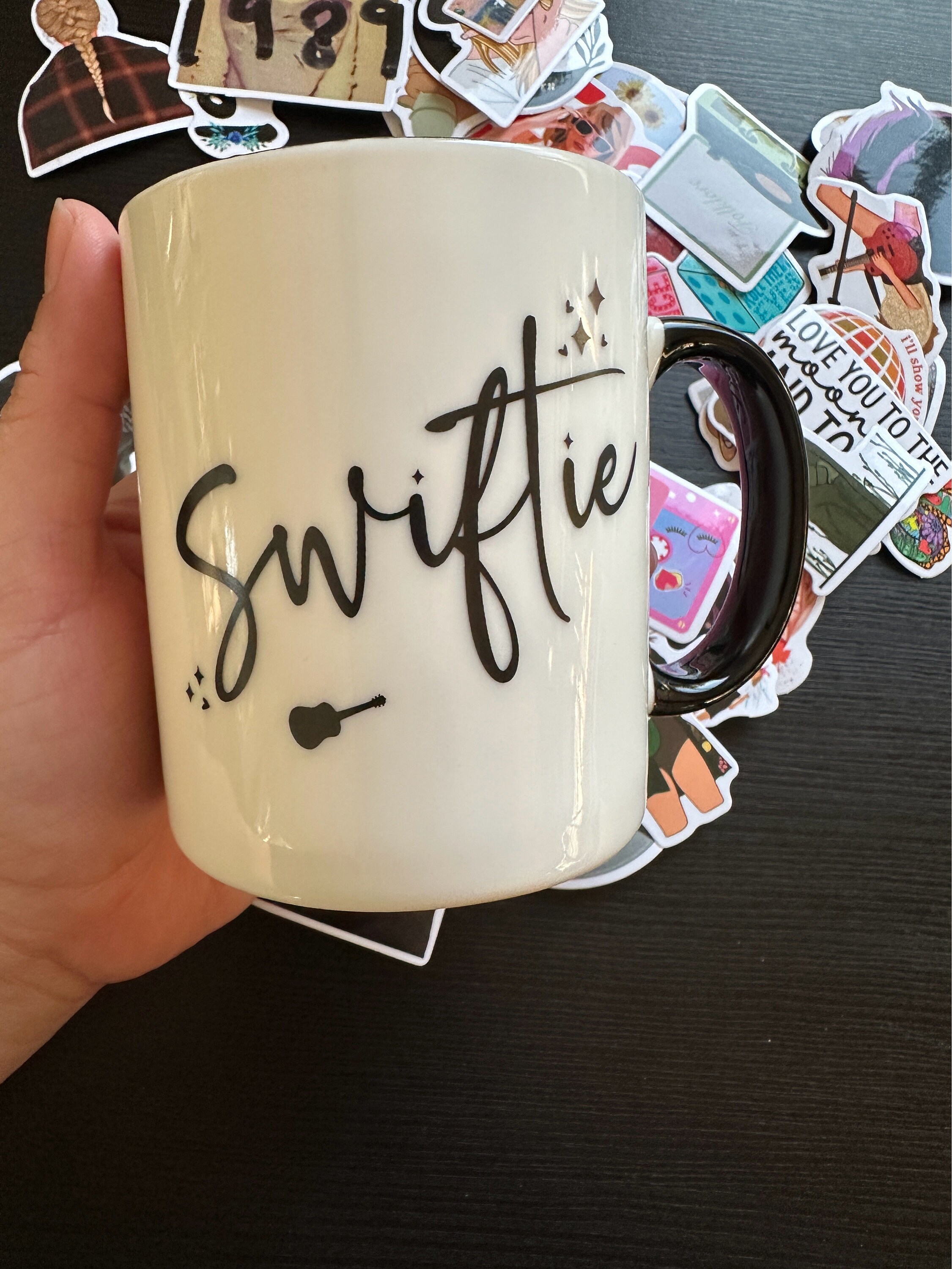 Swiftie Mug Taylor Swift Stickers 52pcs Taylor Swift Cosmetic Bag ...