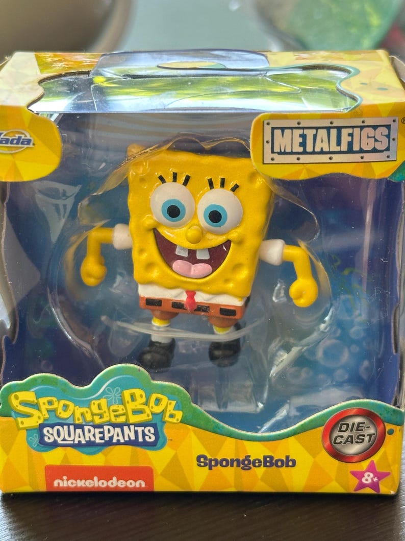 Spongebob Squarepants 2024 Metalfigs Diecast Figure – Collectible Gift ...