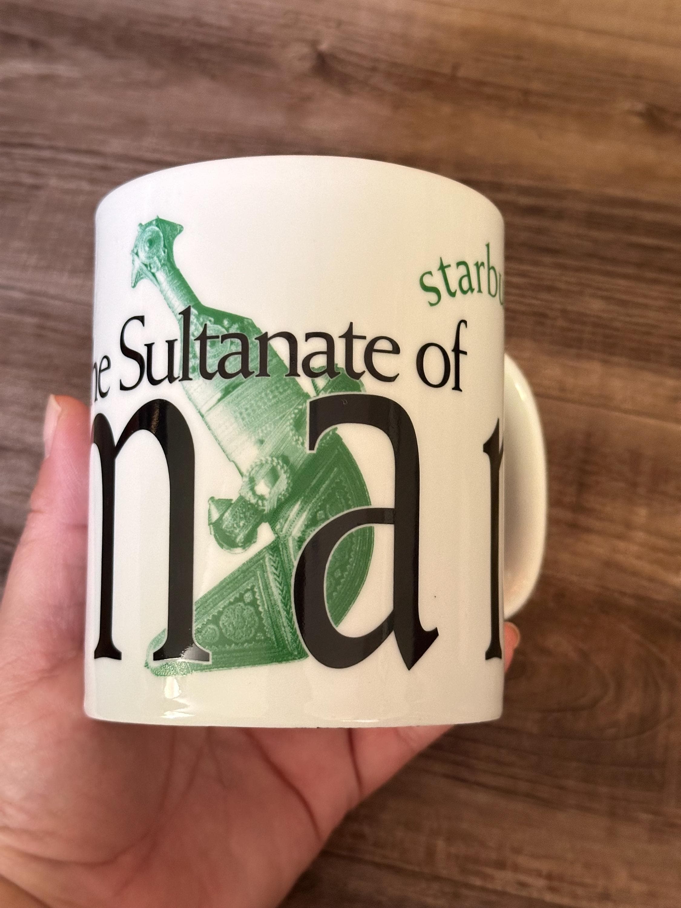 Starbucks City Mugs Sultanate of Oman Starbucks Vintage 2000s ...
