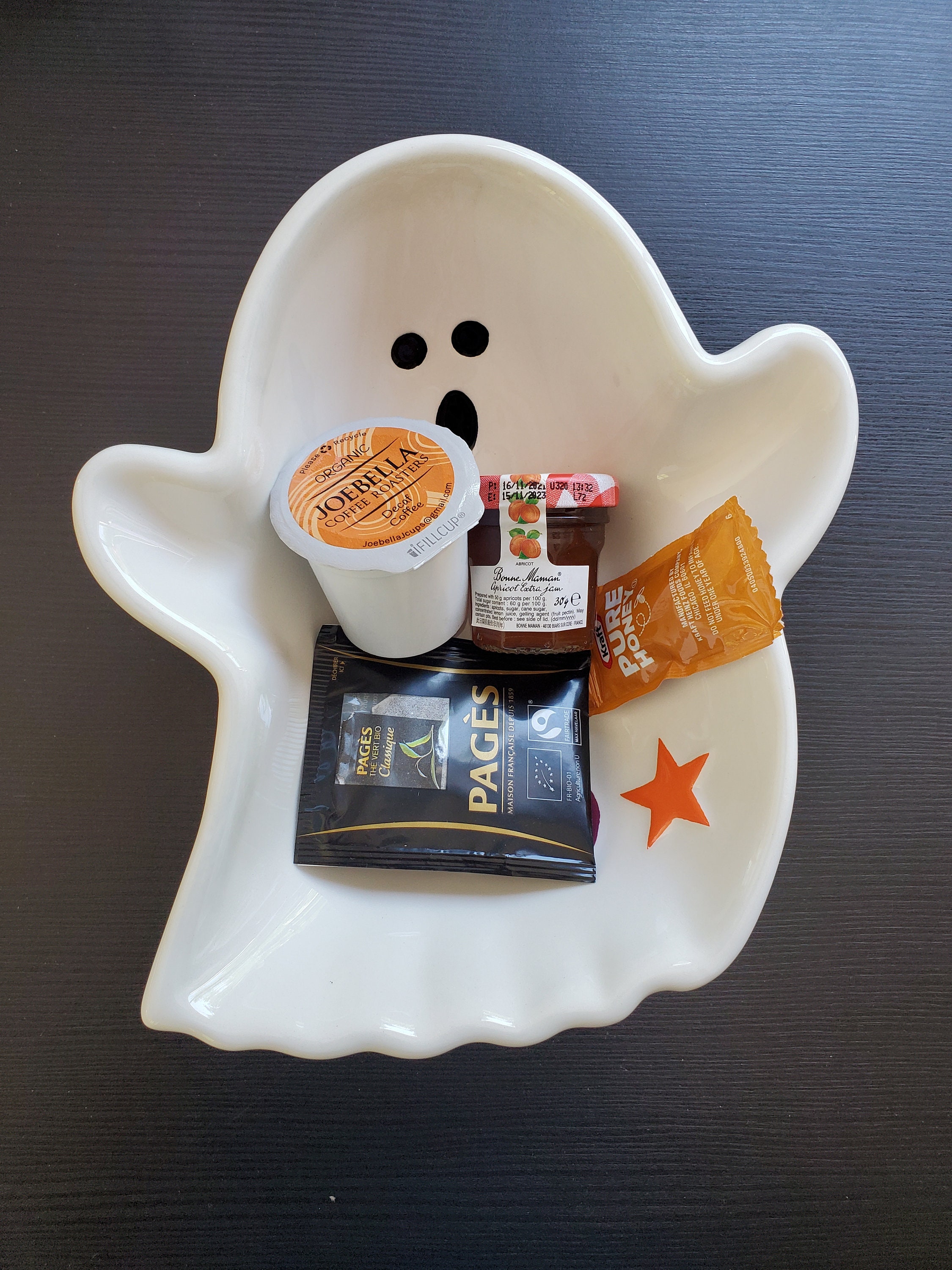 Ghost Shaped BOO Candy Dish White Ceramic Treat Bowl Halloween - Etsy