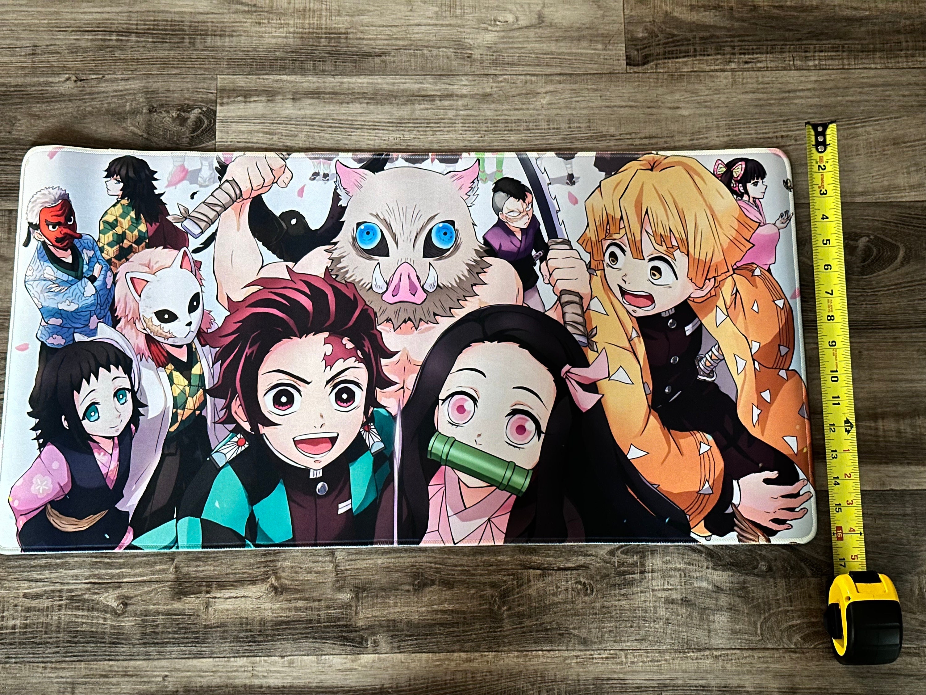 Anime Demon Slayer Mouse Pad Kimetsu No Yaiba Large Extended Gaming ...