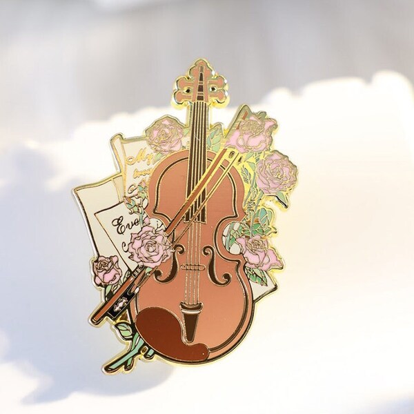 Music Enamel Pin - Etsy