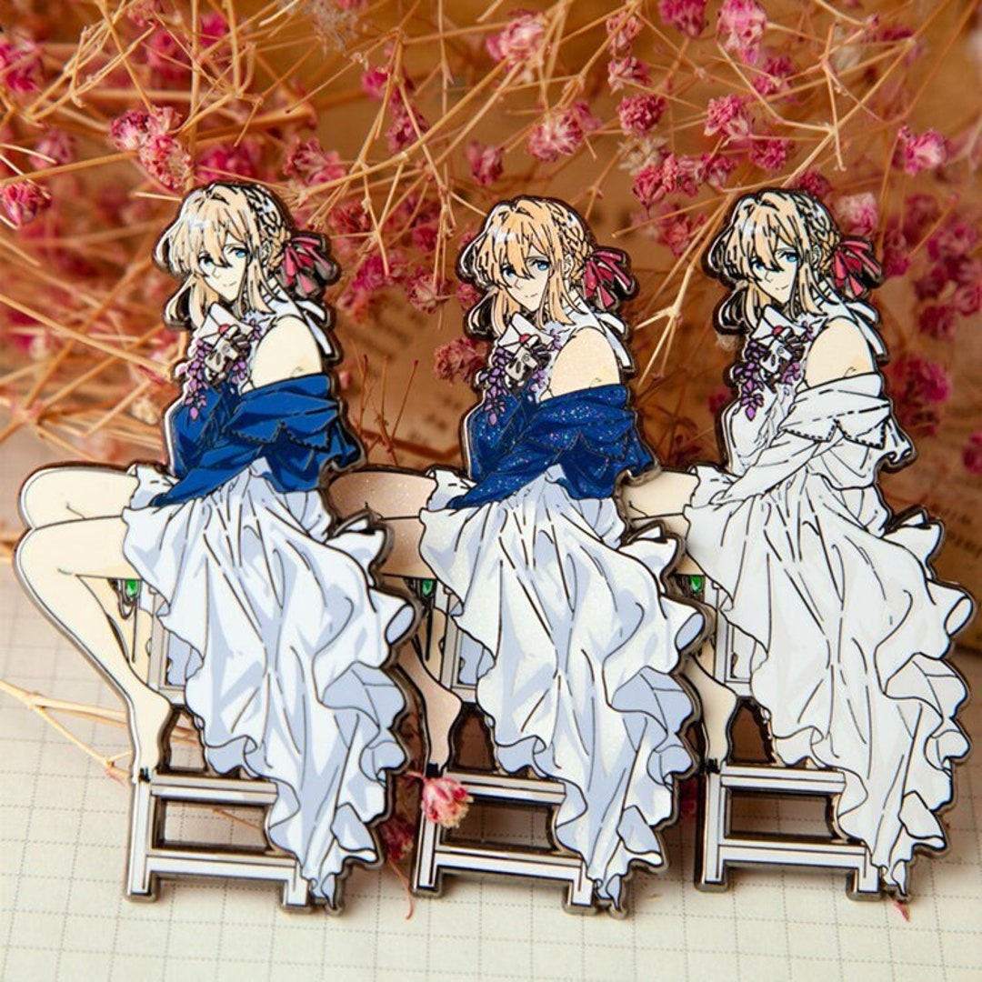 Violet Evergarden Hard Enamel Pin, Cute Pin for Jacket, Jeans & Bags - Etsy