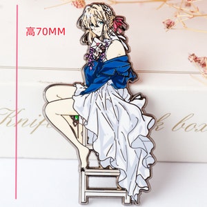 Violet Evergarden Hard Enamel Pin, Cute Pin for Jacket, Jeans & Bags - Etsy