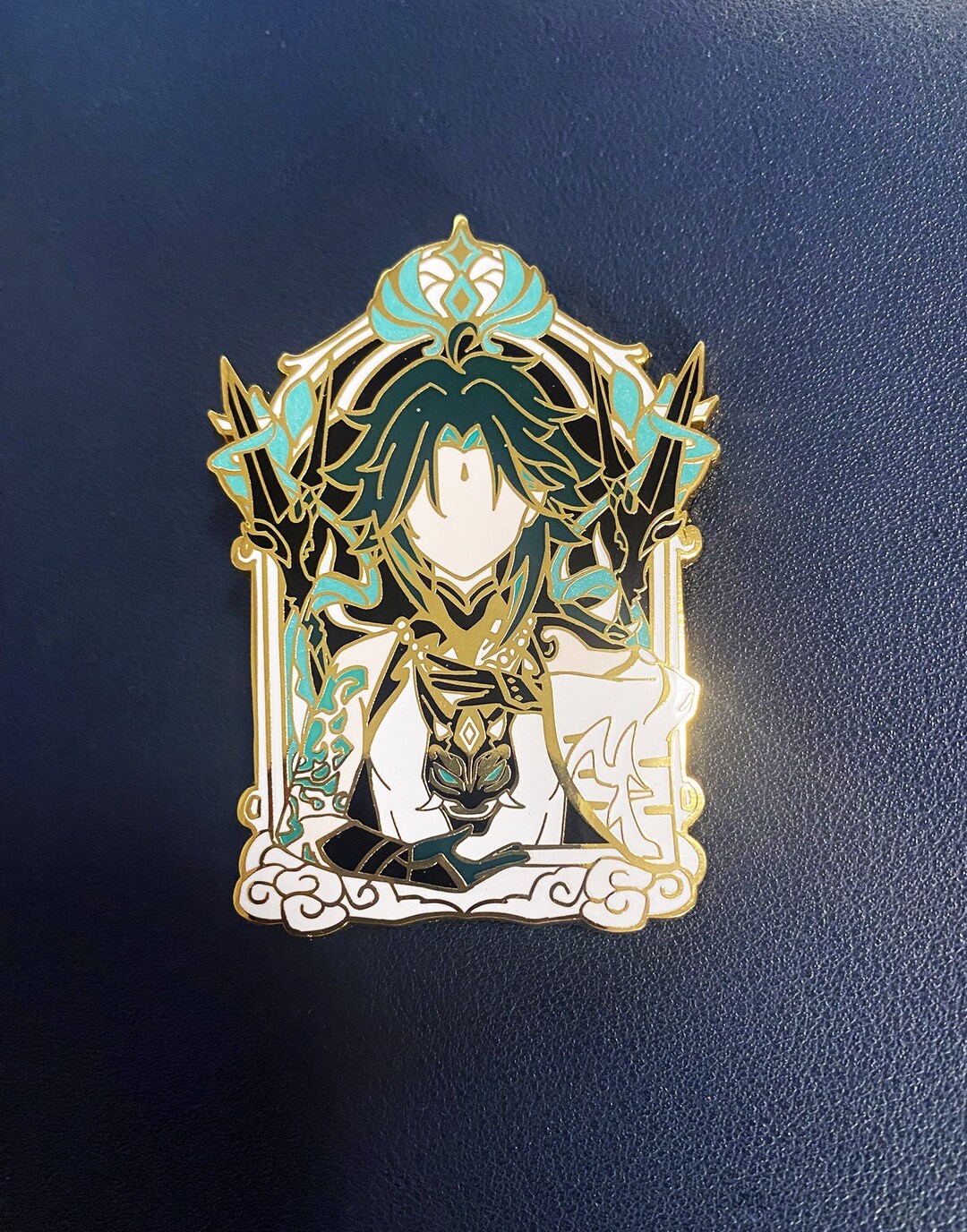 Genshin Impact Xiao Hard Enamel Pin Anime Lapel Pin Graduation Gift - Etsy
