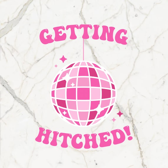 Getting Hitched Getting Rowdy Png Bachelorette Party Png - Etsy