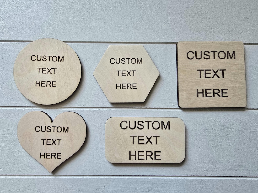 Custom Magnets, Personalized Fridge Magnets, Custom Text, Quote, Saying ...