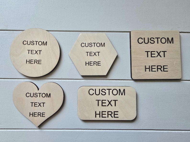 Custom Magnets, Personalized Fridge Magnets, Custom Text, Quote, Saying ...