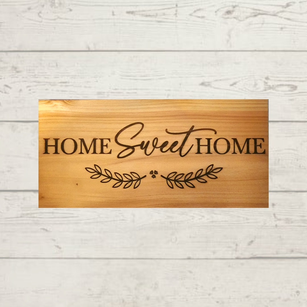 Family Welcome Sign Wood Family Sign Wood Welcome Sign Sayings Cedar ...