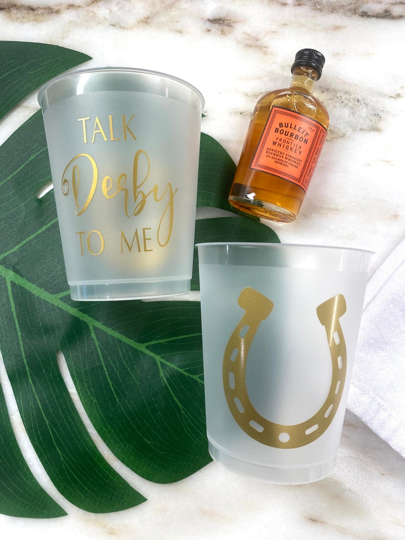 Kentucky Derby Frosted Party Cups | KY Derby Frosted Cups | Party Cups ...