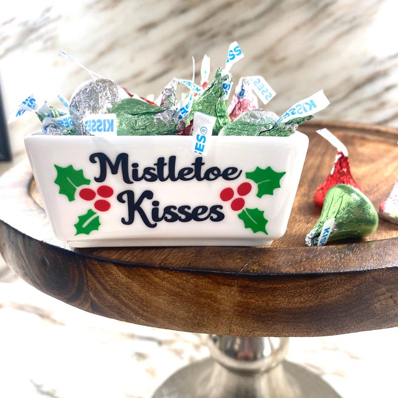 Christmas Candy Dish - Etsy