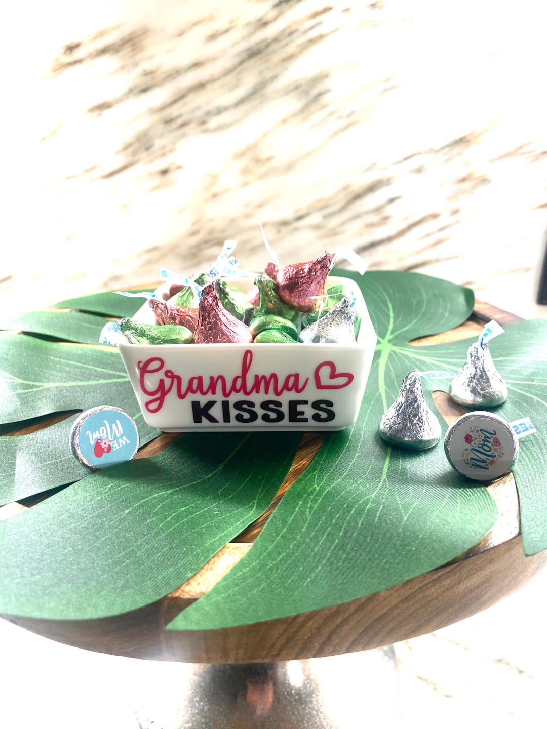 Grandma Gifts | Candy Dish for Grandma | 2 Styles | INCLUDES CANDY ...