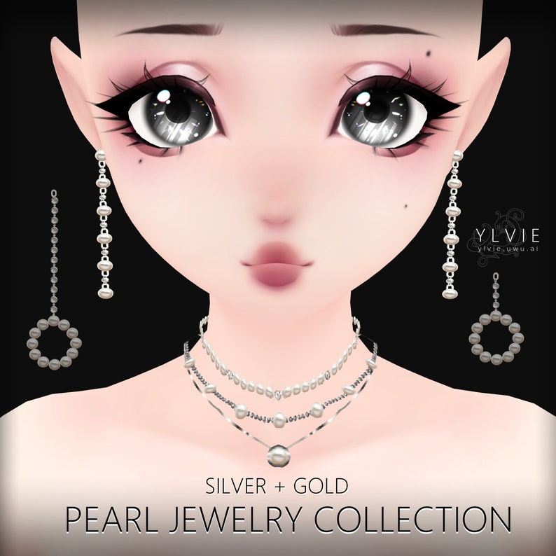 Vroid PEARL Jewelry Collection - Etsy