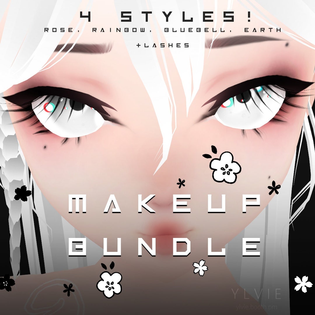 Vroid Makeup + Lashes Bundle - Etsy