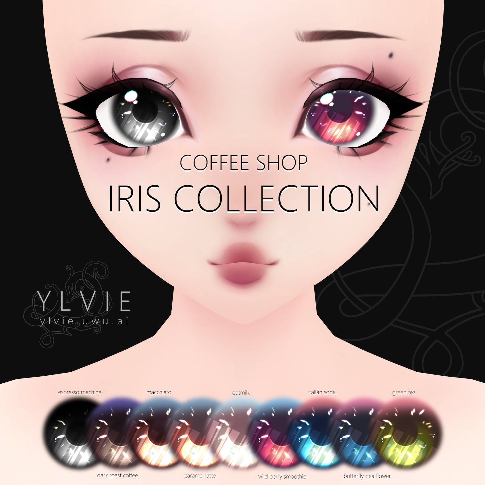 Vroid IRIS Coffeeshop Collection - Etsy